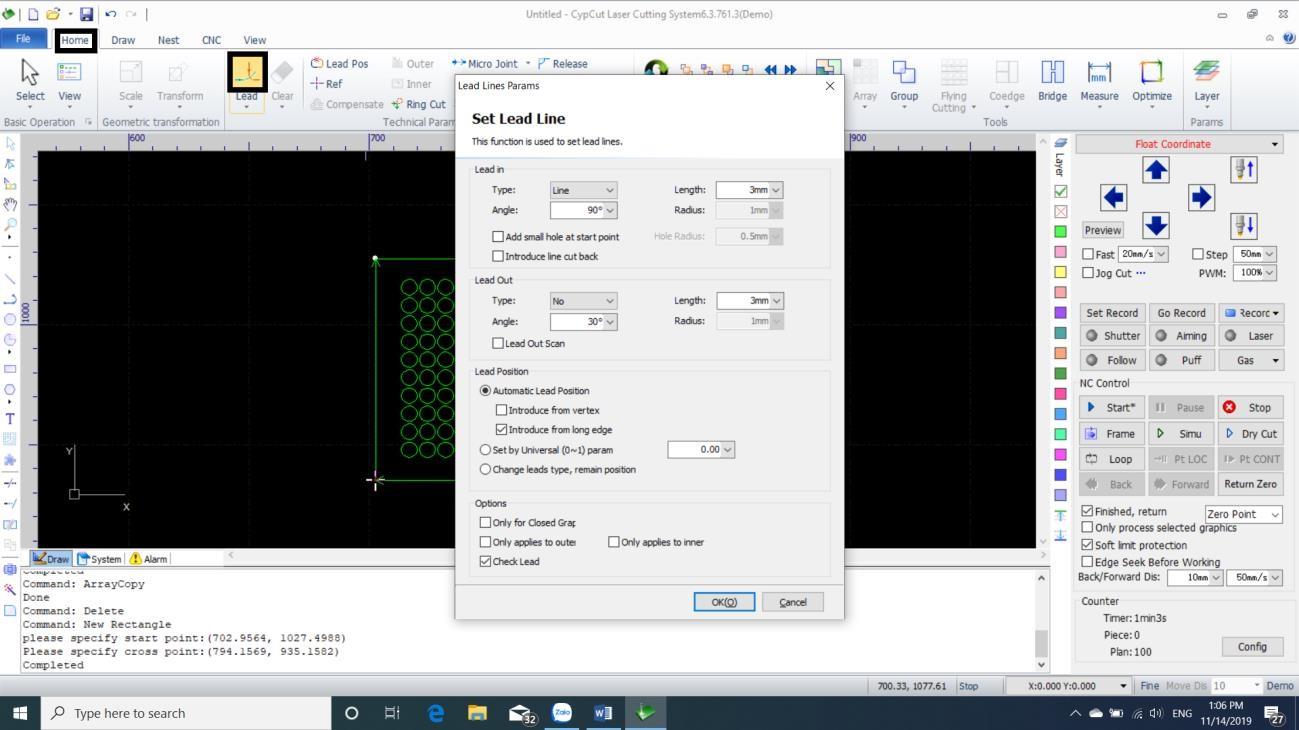 Hướng dẫn vận hành phần mềm cắt laser CypCut - Thiết bị VNTECH