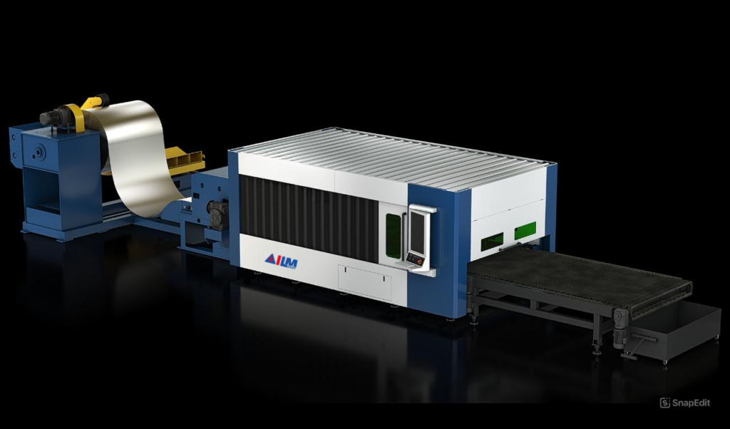 Dây Chuyền Máy Cắt Laser Xả Cuộn | Máy Cắt Laser Thép Cuộn ILM